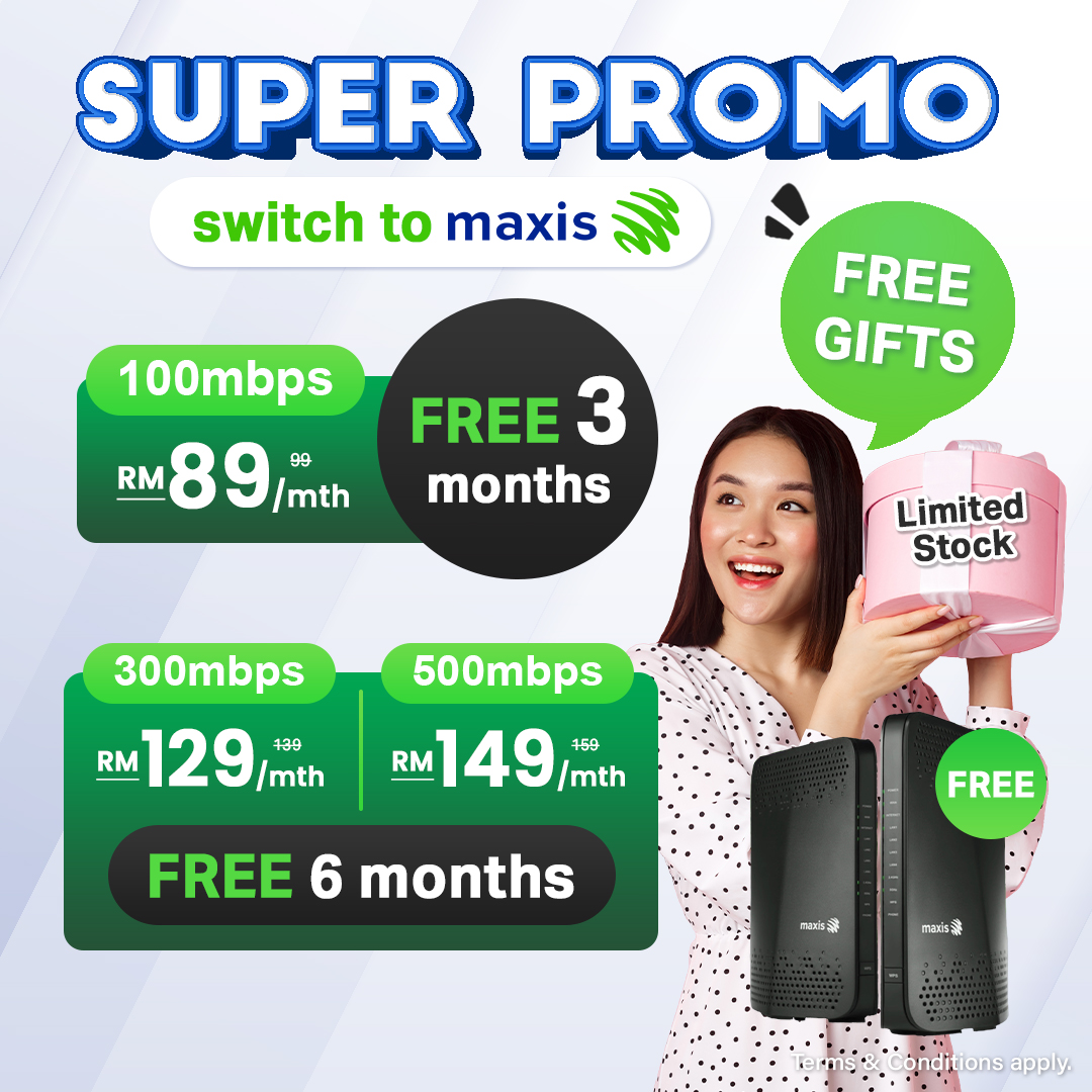 Maxis Fibre Package – Compare Fibre