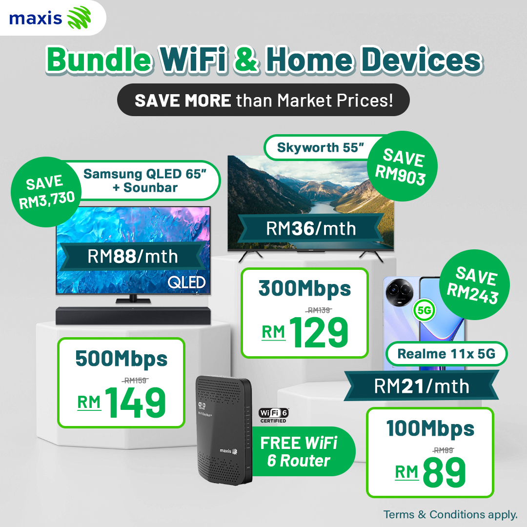 Maxis Fibre Package – Compare Fibre